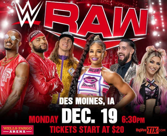 WWE Monday Night RAW | Iowa Events Center