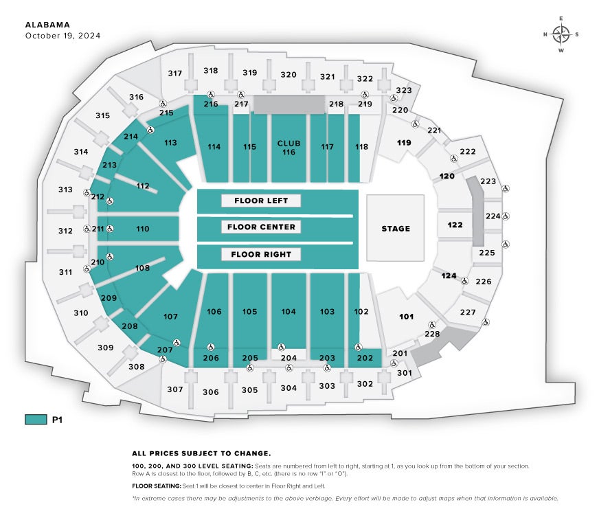 Seating Charts | Iowa Events Center