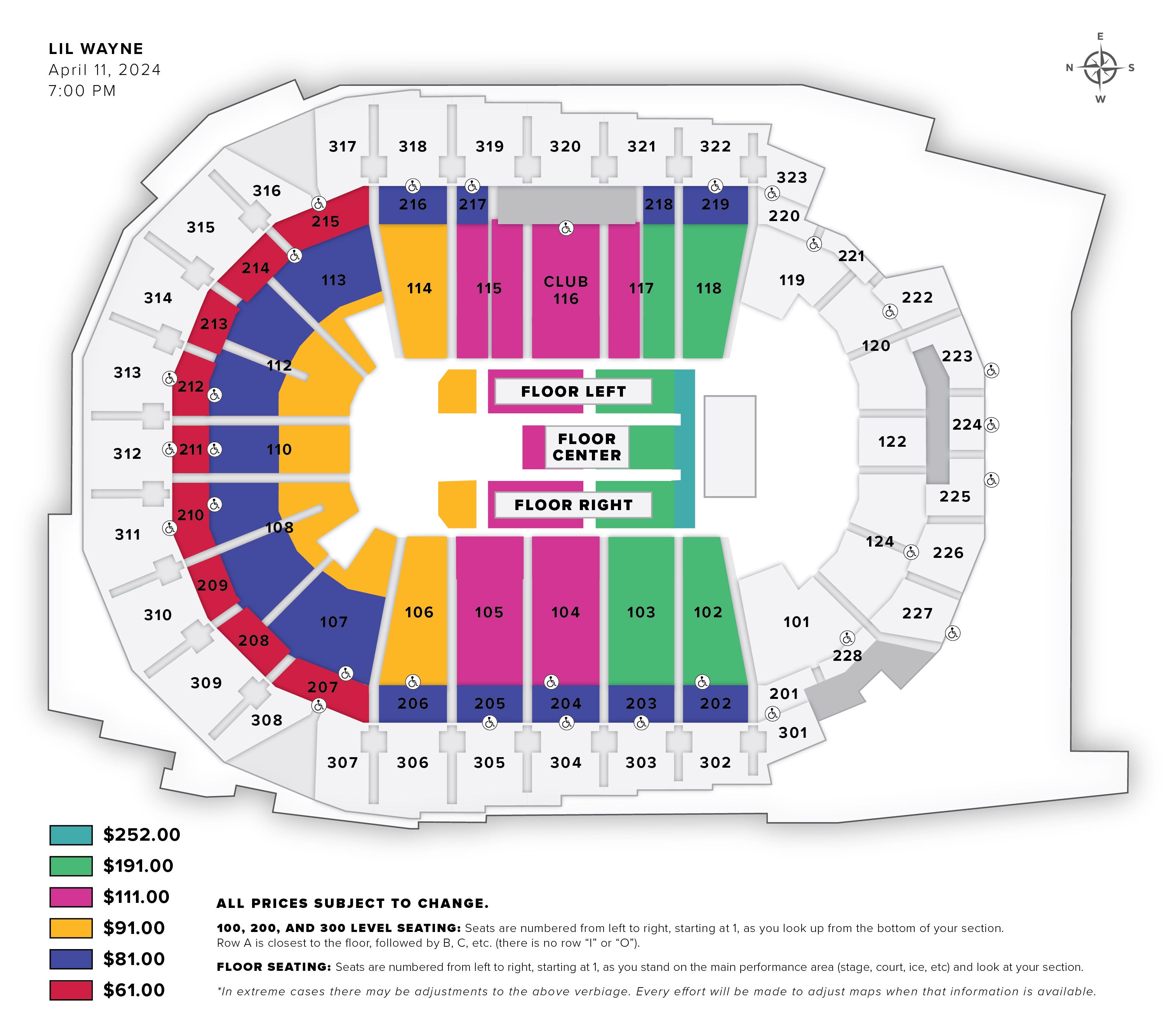 Seating Charts | Iowa Events Center