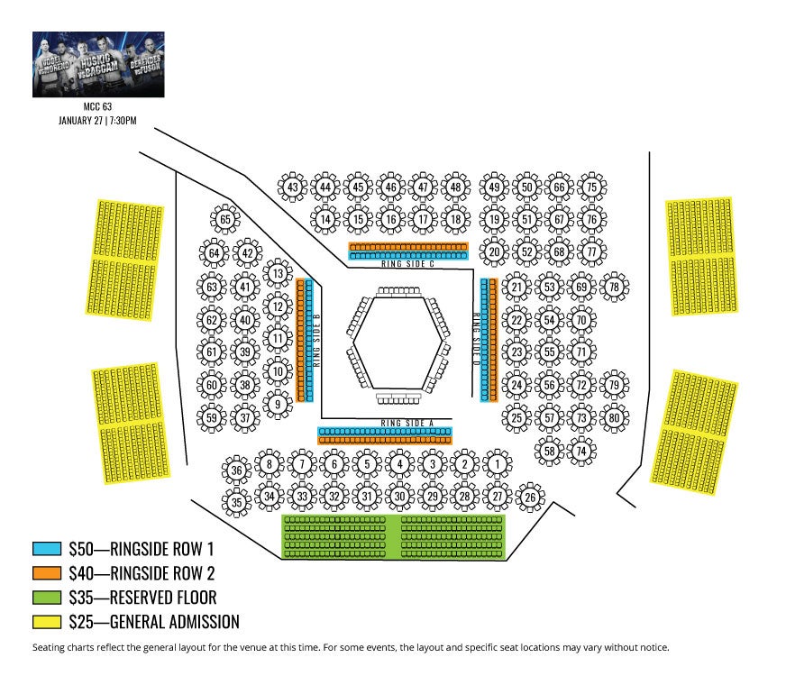 Seating Charts | Iowa Events Center