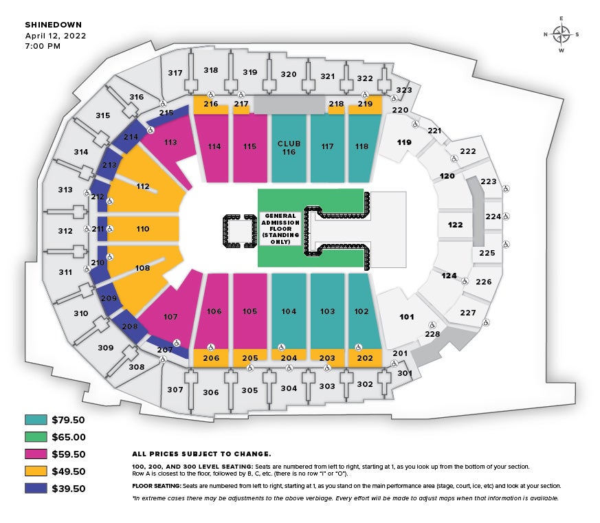 Seating Charts | Iowa Events Center