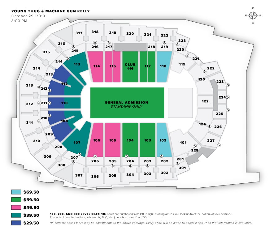 Seating Charts | Iowa Events Center